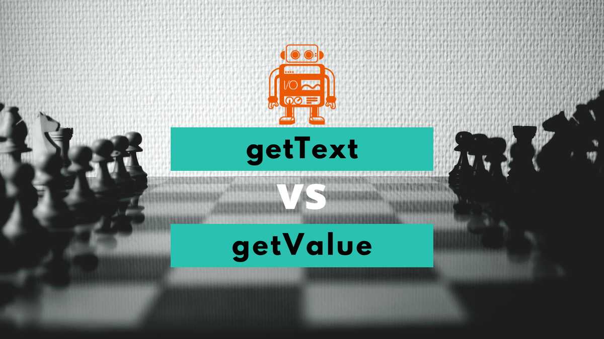 Webdriverio Gettext Vs Getvalue Whats The Difference Resolving Errors Julia Pottinger